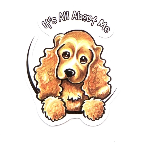 Design | Cocker Spaniel Sticker | Poshmark
